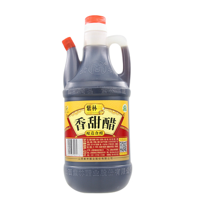 紫林香甜醋820ML家用凉拌炒菜点蘸饺子醋酿造食醋山西特产食醋