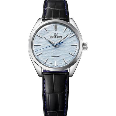 御神渡grandseiko冠蓝狮精工男表