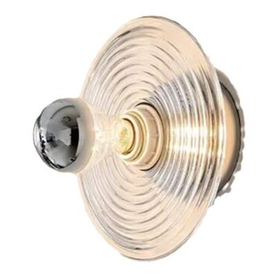 波纹简约壁灯中古风玻璃设计师调性背景墙过道玄关走廊装饰吸顶灯