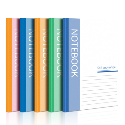 誉品笔记本记事本A5工作软抄本批发日记本软皮软面抄练习本作业本登记横线加厚记事本工作本会议记录本