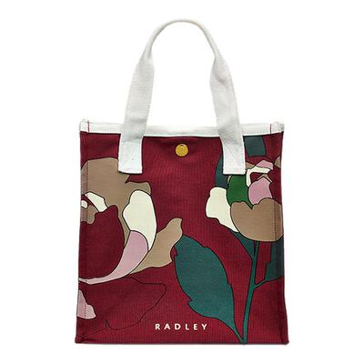 Radley英国奢品2025年春帆布袋织物容量单肩拼色手提减龄时尚百搭