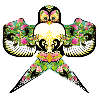 2026新款潍坊高颜值风筝珐琅沙燕微风易飞儿童高档大人专用