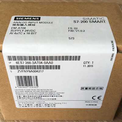 6ES72883AT040AA0S7200SMART模拟输入模块SMAI04