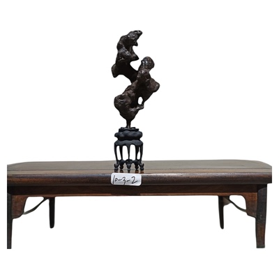 太湖石茶宠茶台茶桌画案小摆件