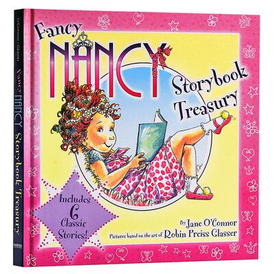 漂亮的南希故事合集 英文原版儿童绘本 Fancy Nancy Storybook Treasury 小俏妞希希 I Can Read系列 英语启蒙读物英文版