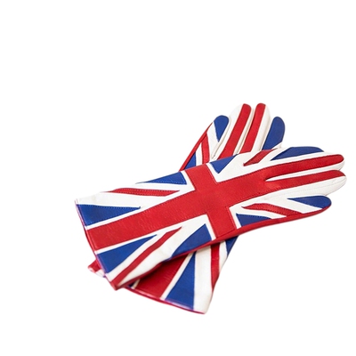 DENTS毛羊皮真丝内里手套