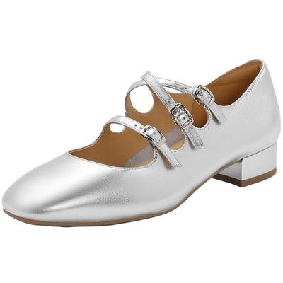 周雨彤同款百丽珍妮女孩玛丽珍鞋