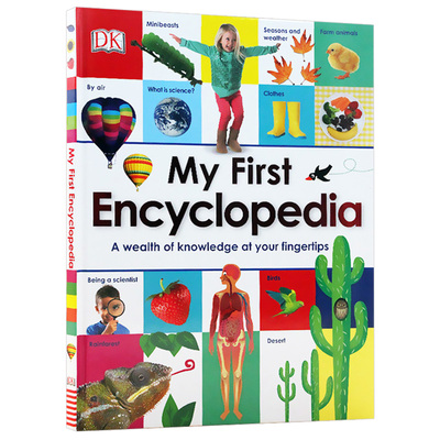 My First Encyclopedia 我的百科全书 英文原版 少儿百科全书 儿童科普读物 进口小学生课外英语学习教材工具书 DK 英文版原版书籍
