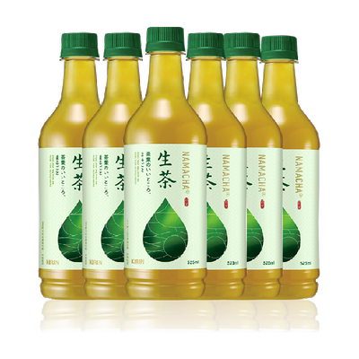 麒麟日本进口绿茶饮料525ml×6瓶
