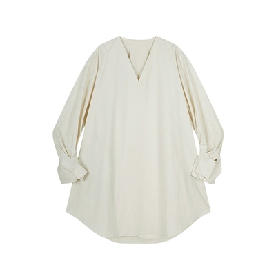 【淘宝专享】JNBY/江南布衣春季连衣裙V领宽松通勤长袖5P3G12560