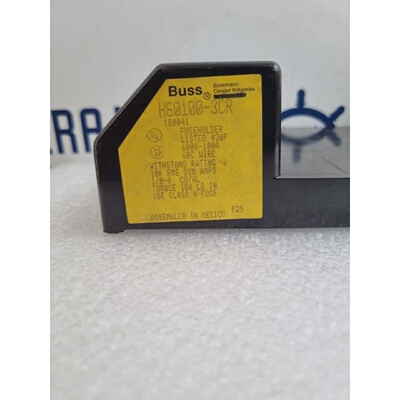 Bussmann H601003CR Fuse Holder 600V100A 60 C Wire 1B0041