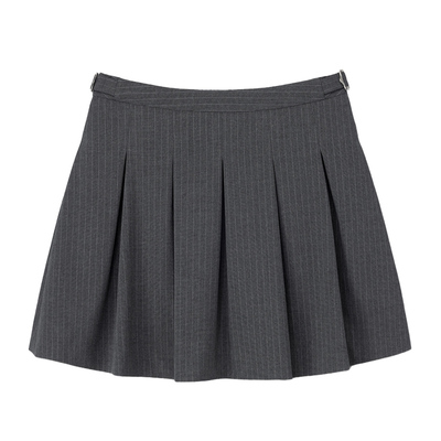 Dunst【白逸帆同款】2026春季新品百搭高腰百褶迷你短裙UDSK6A202