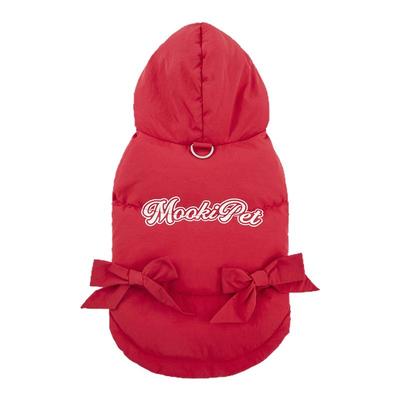 宠物红色羽绒服新年战袍过年