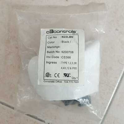 议价现货促销 全新原装 C3 CONTROLS 扭把开关 N22LBN 实物照片
