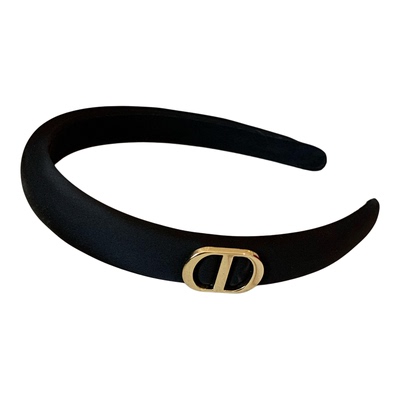 Pree韩系轻奢金标CD小众发箍女高级感发卡头饰洗脸压发头箍发饰