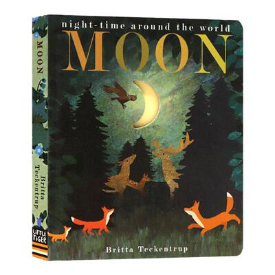 月亮纸板书绘本英文版