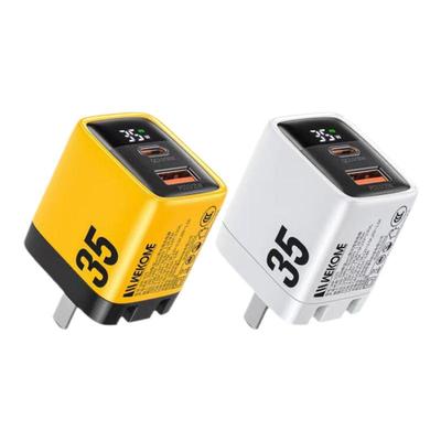 WEKOME数显功率A+C氮化镓35W快充