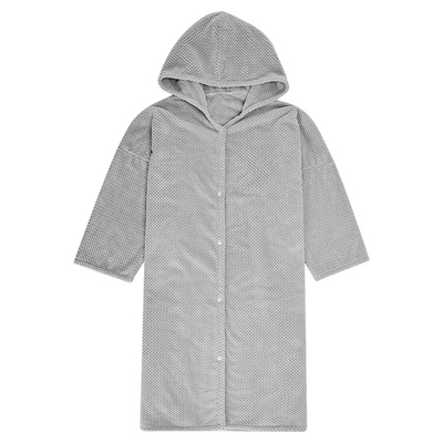 2025新款冬可穿式加厚款保暖浴裙