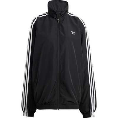 Adidas/阿迪达斯正品三叶草女士立领宽松时尚夹克外套JD3392