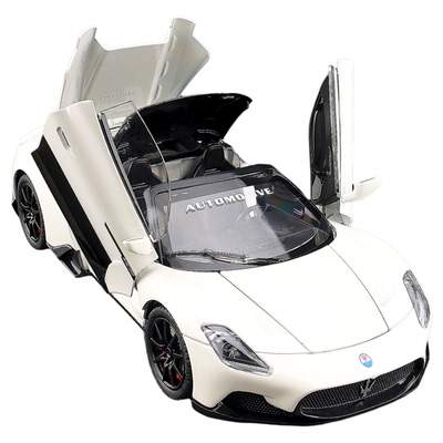 玛莎拉蒂MC20敞篷版合金车模