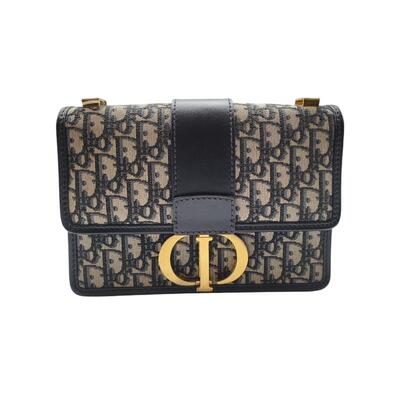 【自营】中古95新Dior 30 Montaigne 蒙田30经典CD扣老花邮差包