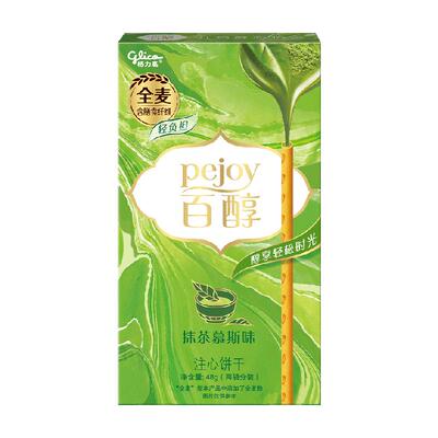 格力高抹茶慕斯味饼干48g×6盒