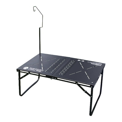 折叠液压战术桌野餐桌子送露营灯