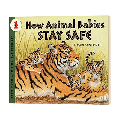 英文原版 How Animal Babies Stay Safe 动物宝宝怎么保护自己 自然科学启蒙阅读与发现 英文版 正版 进口英语原版书籍