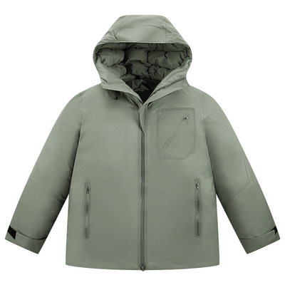 【AIRxPEACE】太平鸟男装连帽鹅绒服冬新款户外羽绒服潮B2ACF4628