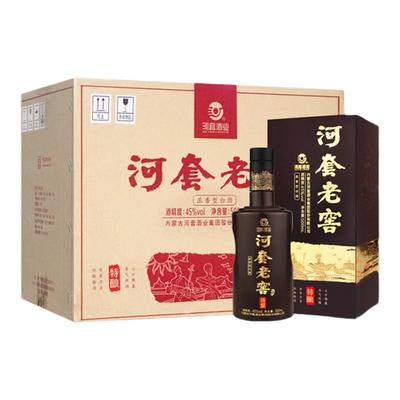 河套浓香型白酒河套老窖45度