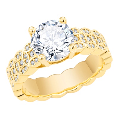 TWINSLULU经典百搭气质铜钱戒指