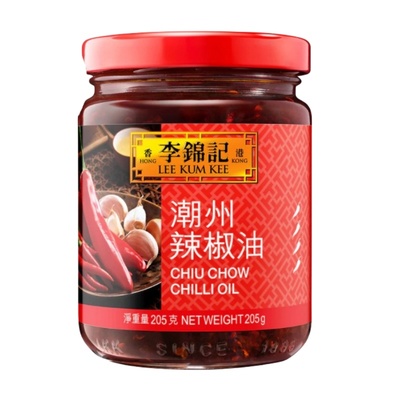 香港李锦记潮州辣椒油205g炒面