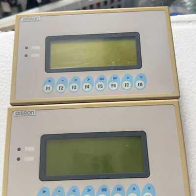 议价欧姆龙MPT002-G4P-V2文本显示器，DC24V，拆机