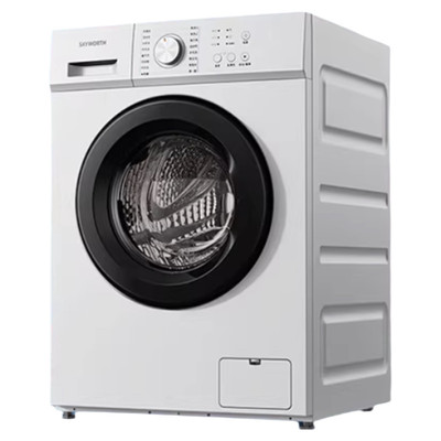 创维8公斤超薄高温除螨一级能效全自动滚筒洗衣机包安装WF80-PDBG