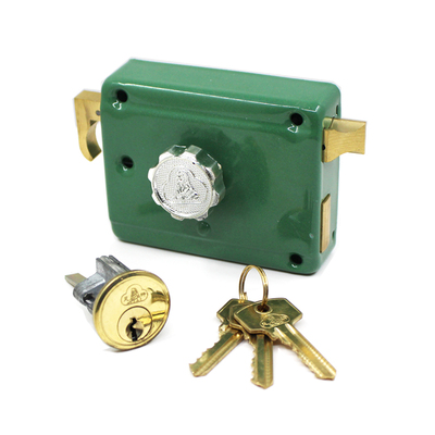 大连狮子防盗锁盼盼老款绿色