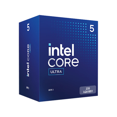 intel/英特尔酷睿 Ultra 5 235 14核 睿频至高可达5.0Ghz 盒装CPU