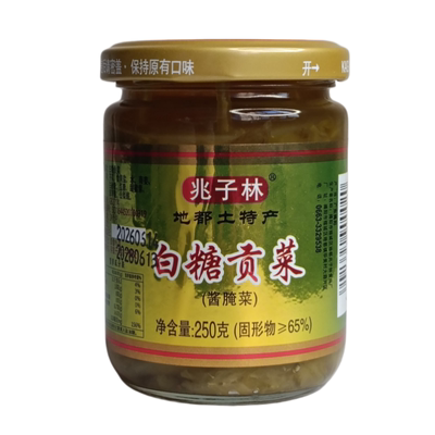 兆子林白糖贡菜潮汕贡菜配粥小菜