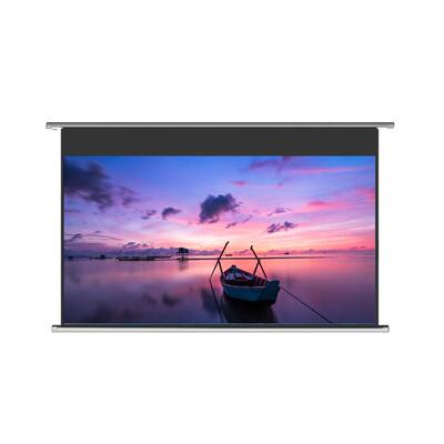 鲸米投影幕布电动幕布遥控升降