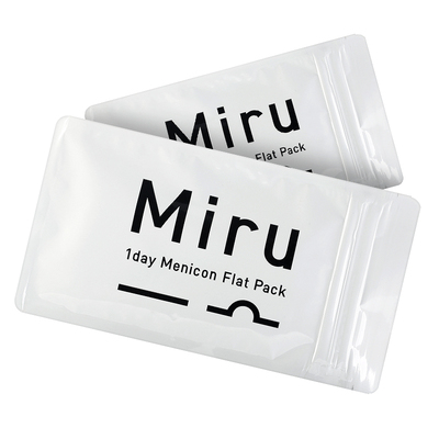 日本Miru隐形眼镜近视米如日抛6片装透明高度数官网正品一次性