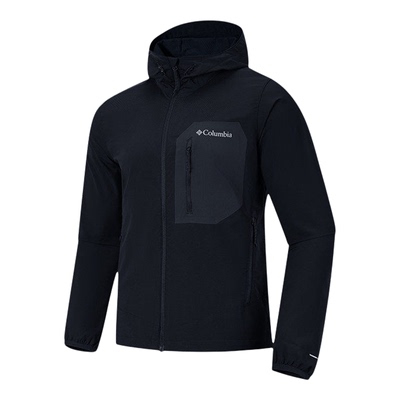 26新品哥伦比亚男软壳拒水外套