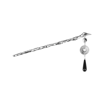 BXA水墨青山~新中式禅意套装耳环耳钉女旗袍汉服配饰国风古风耳饰