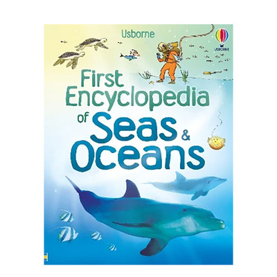【现货】【初探世界小百科】海洋 【First Encyclopedia】of Seas and Oceans 英文原版儿童知识科普绘本6-9岁进口英语启蒙读物