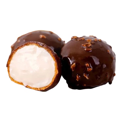 脆皮巧克力冰淇淋奶油爆浆麻薯