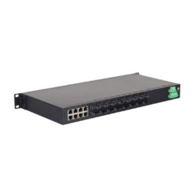 议价迈威MISCOM6024-4S-SC20-AD220百兆4光20电网管型机架工业交