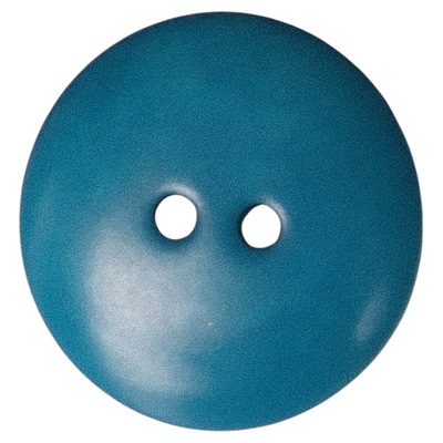 象牙棕榈简洁松石蓝纽扣