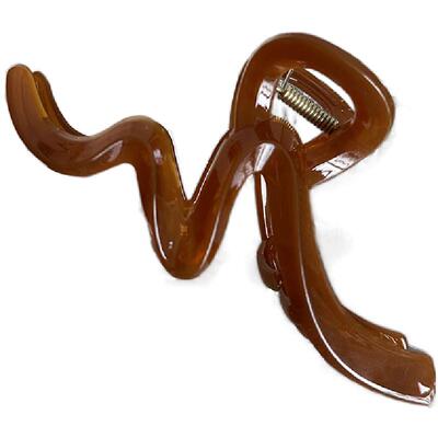 醋酸ins高级感简约波浪抓夹