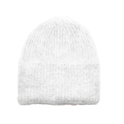 羊驼毛~毛绒绒保暖针织帽冷帽