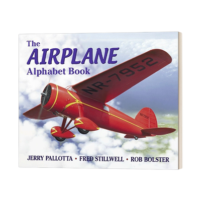 英文原版绘本 The Airplane Alphabet Book 飞机字母表 儿童自然科普绘本图画书 4-8岁 英文版 进口英语原版书籍
