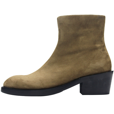 jiniwu吾倪季2020男士磨砂高跟鞋