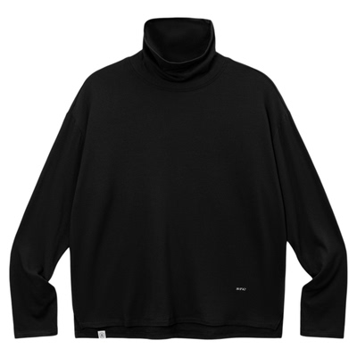 SUPERTOFU 兔毛亲肤舒服保暖 高领可翻领 长袖T恤 AW25